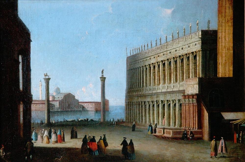 Venice 18th Century History Venice, A View Of The Church Of The